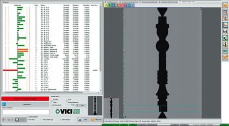 義大利 VICI VISION 光學軸類量測儀 Techno系列